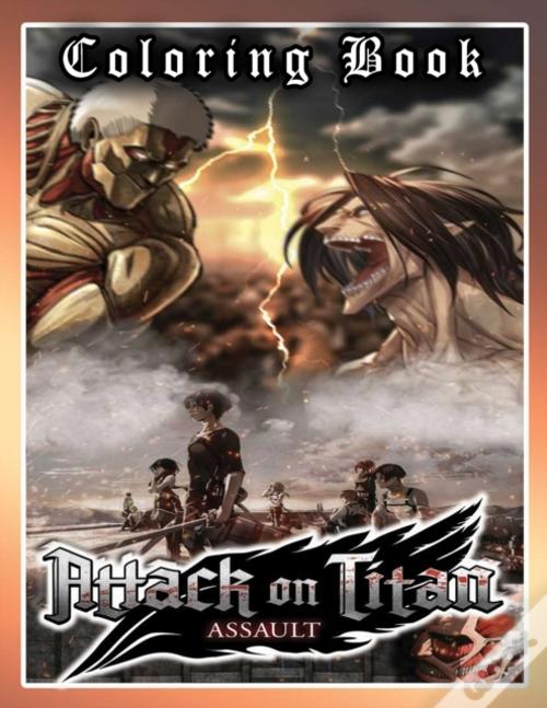 Attack On Titan Coloring Book de Coloring Anime Coloring - Livro - WOOK