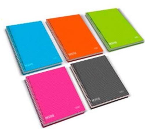 Caderno Espiral A4 Master Collection Quadriculado 80 folhas – Sortido ...