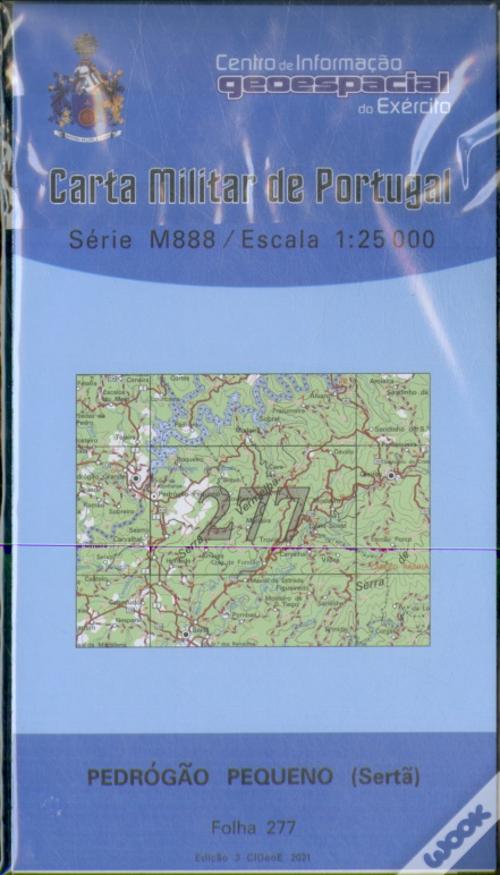 Carta Militar de Portugal (esc.1:25,000) nº 277 - TROVISCAL - Livro - WOOK