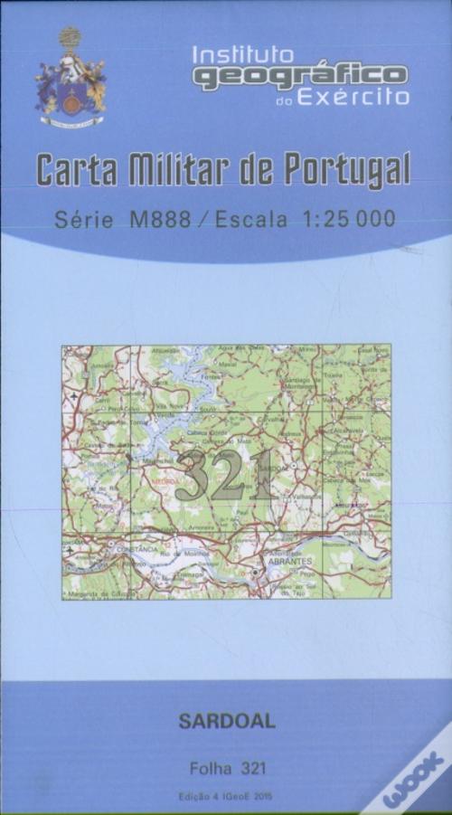 Carta Militar de Portugal (esc.1:25,000) nº 321 - SARDOAL - Livro - WOOK
