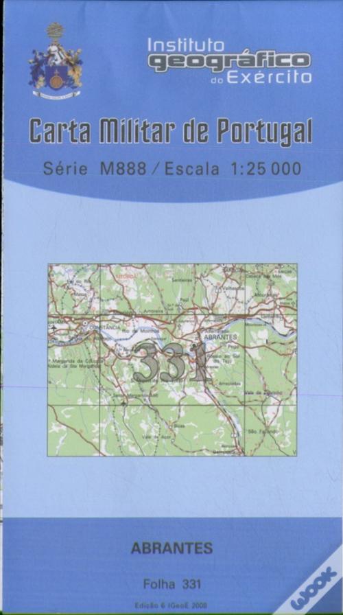 Carta Militar de Portugal (esc.1:25,000) nº 331 - ABRANTES - Livro - WOOK