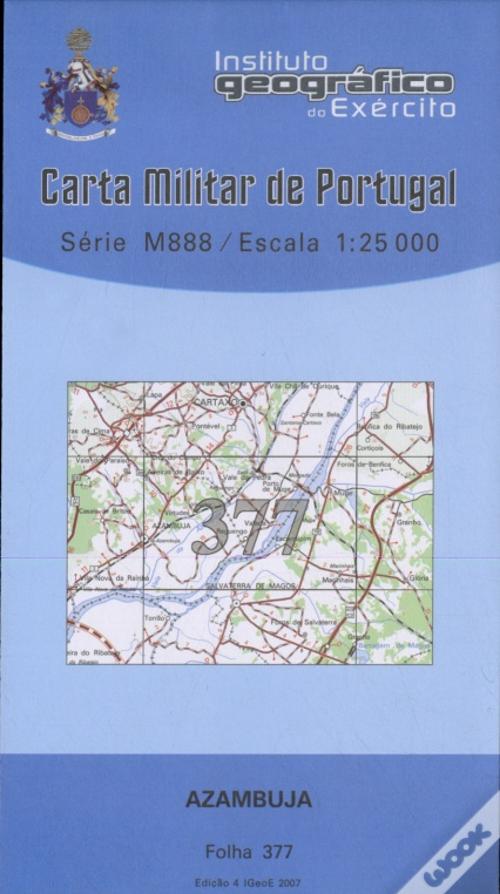 Carta Militar de Portugal (esc.1:25,000) nº 377 - AZAMBUJA - Livro - WOOK