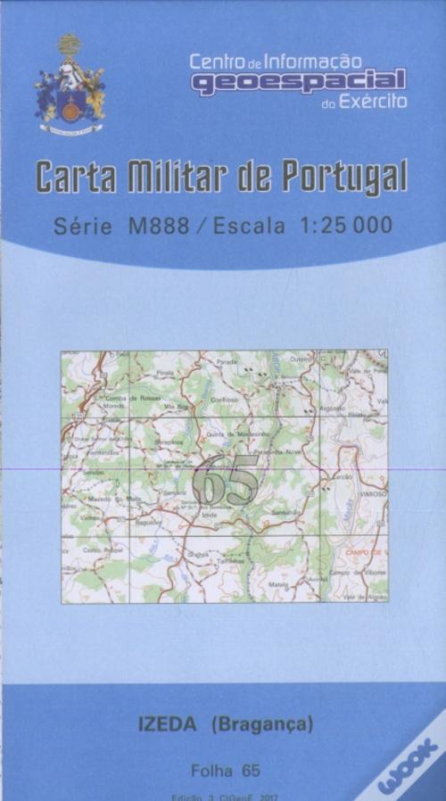 Carta Militar de Portugal (esc.1:25,000) nº 65 - IZEDA - Livro - WOOK