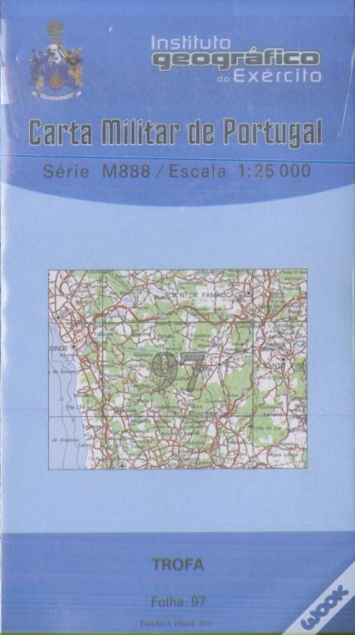 Carta Militar de Portugal (esc.1:25,000) nº 97 - TROFA - Livro - WOOK