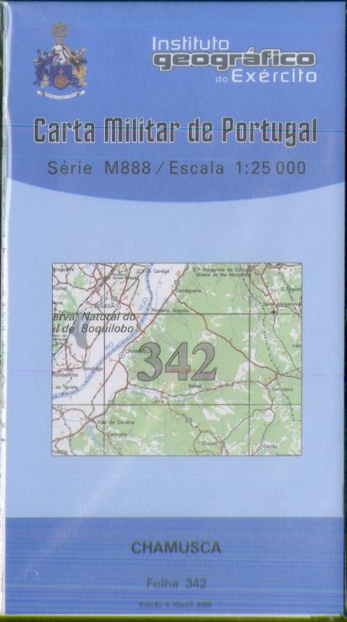 Cartas Militares 1/25.000 nº342 - Papelaria - WOOK