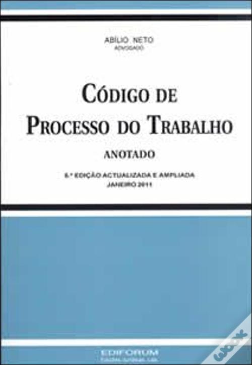 Código de Processo do Trabalho de Abílio Neto - Livro - WOOK