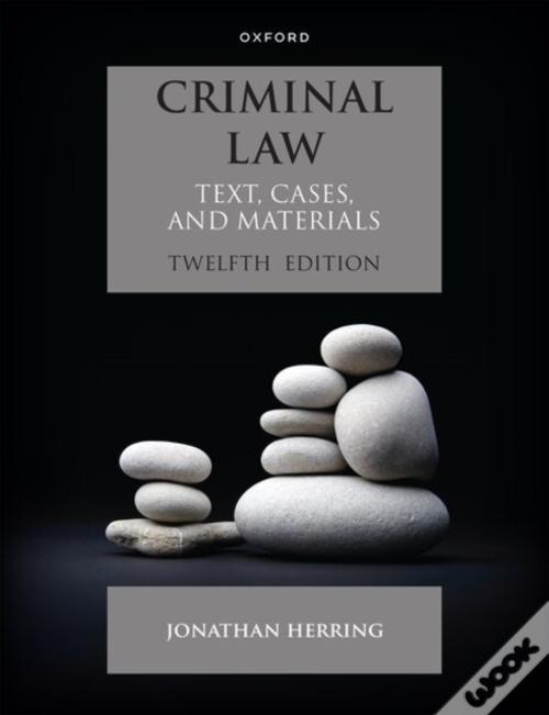 Criminal Law de Jonathan Herring - Livro - WOOK