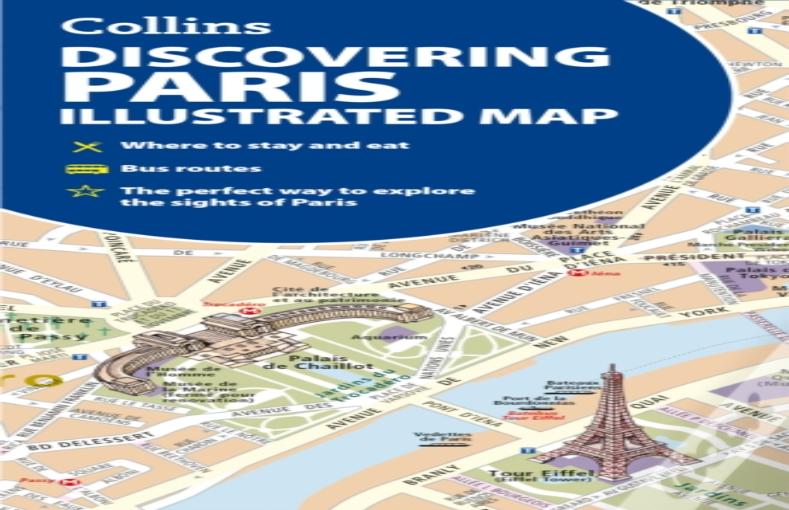 Discovering Paris Illustrated Map de Collins Maps - Livro - WOOK
