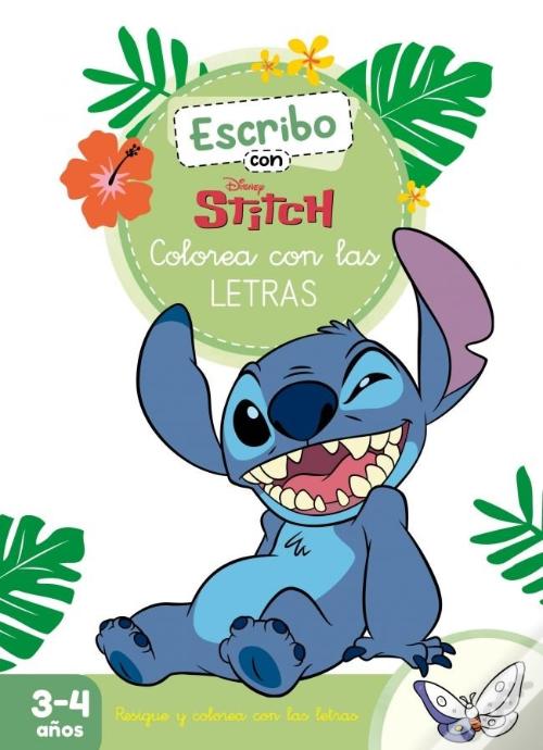 Escribo Con Stitch. Colorea Con Las Letr de Walt Disney - Livro - WOOK
