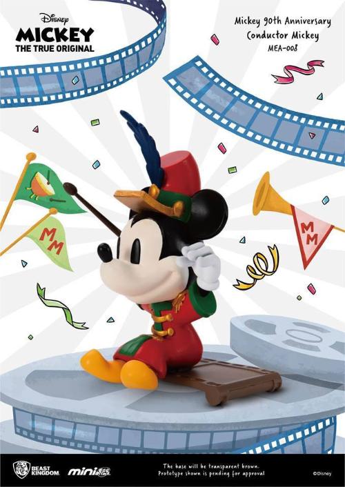 Figura Mickey Mouse 90th Anniversary Mini Egg Attack Conductor Mickey 9 ...
