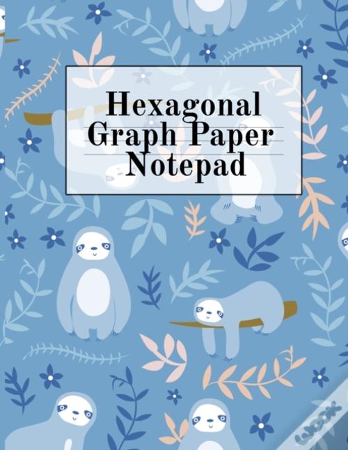 Hexagonal Graph Paper Notepad: Hexagon Notebook (.2" Per Side, Small ...