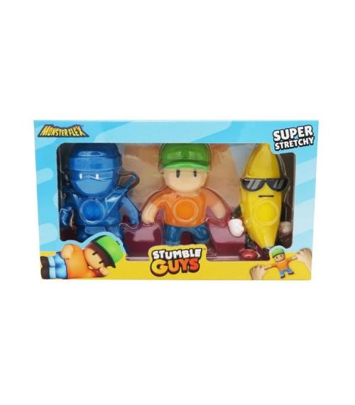 Monsterflex Stumble Guys pack de 3 - Jogos e brinquedos - WOOK