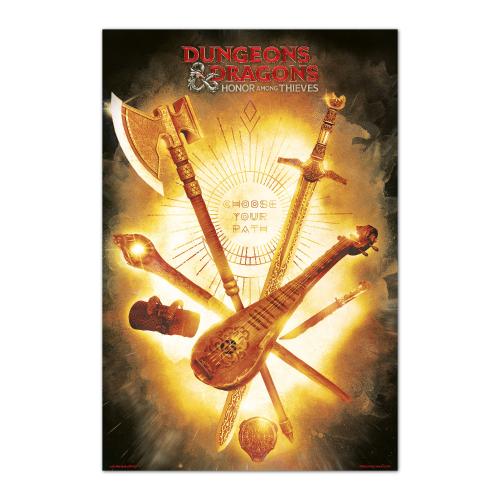 Poster Dungeons & Dragons Honor Among Thieves Choose Your Path ...