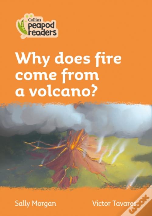 Why Does Fire Come From A Volcano? de Sally Morgan; Ilustração: Victor ...